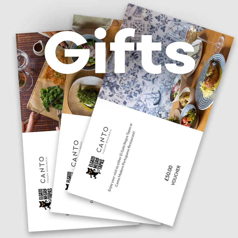 Gift options - Canto Restaurant